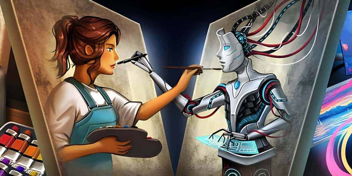 Human and AI Artists - Vitality For Gamers (VforG)